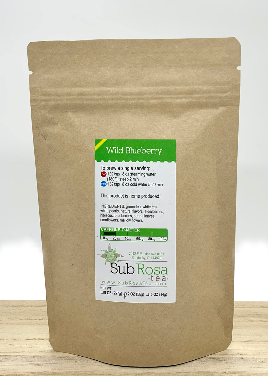 Wild Blueberry Loose Leaf Tea – Subtle Verse